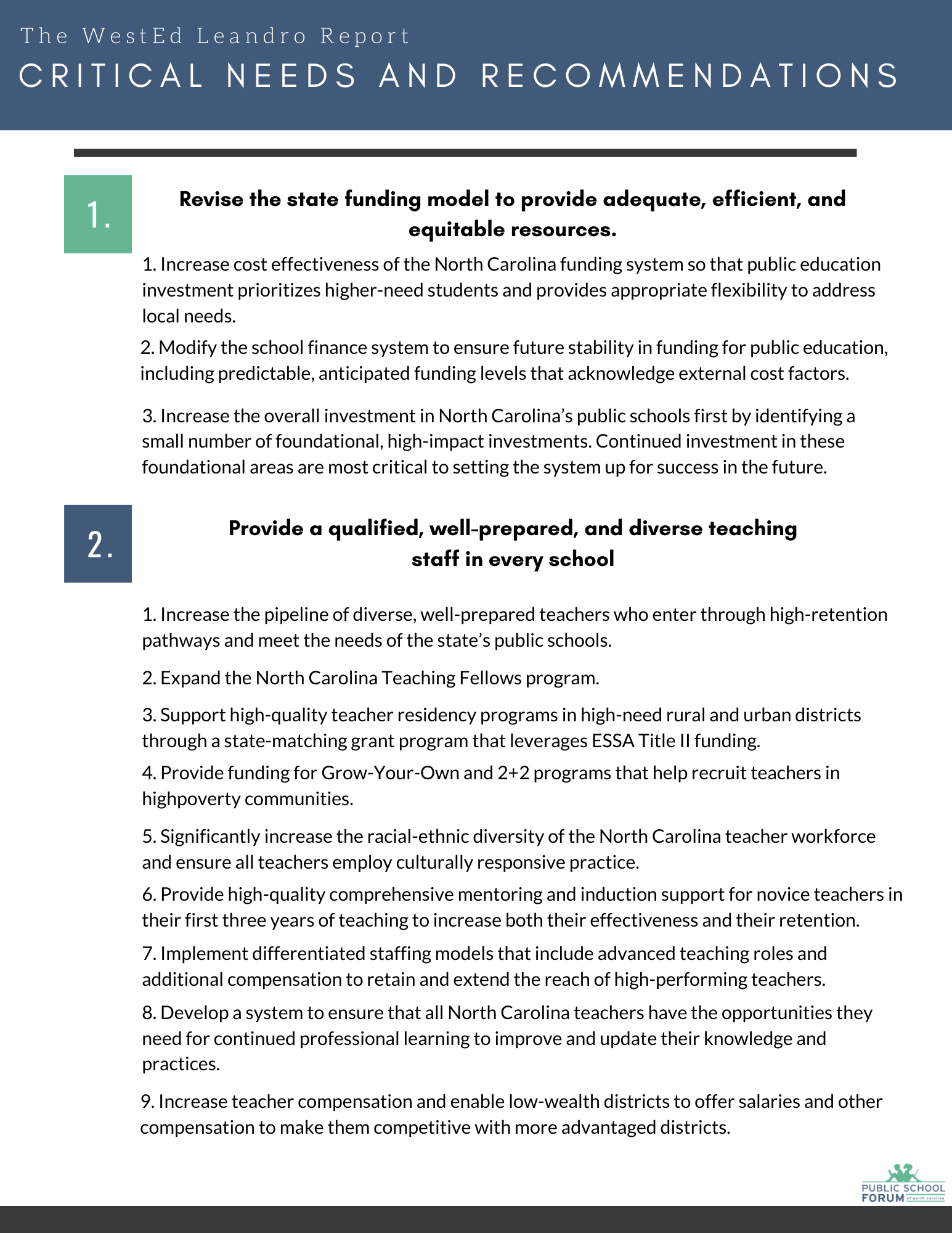 Leandro v. State of North Carolina | Public School Forum