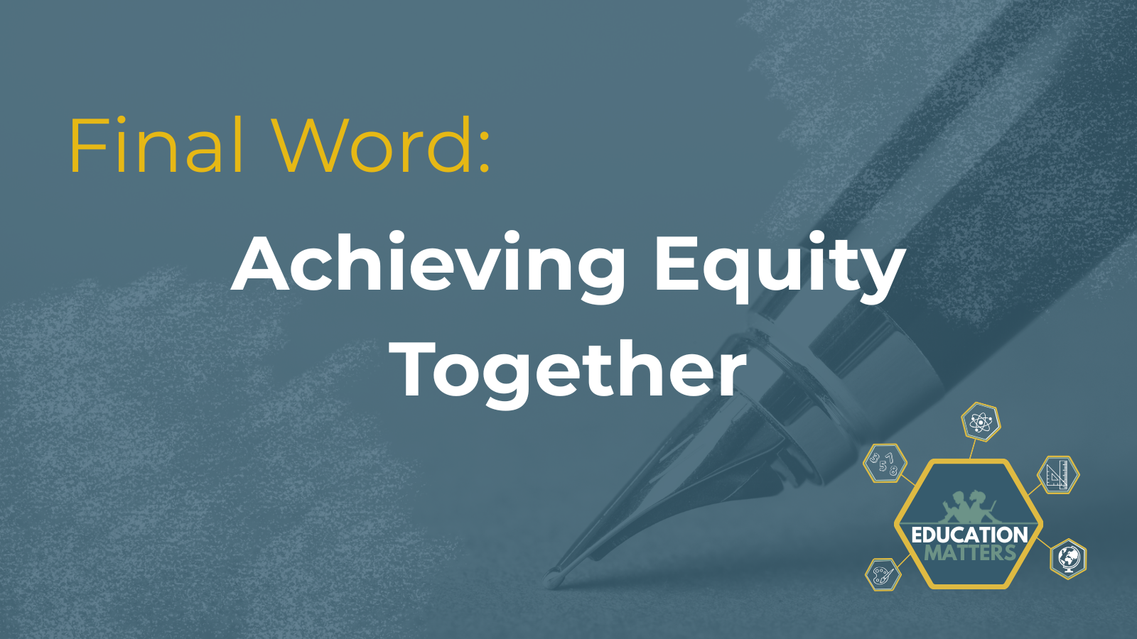 Achieving Equity Together - Public School Forum