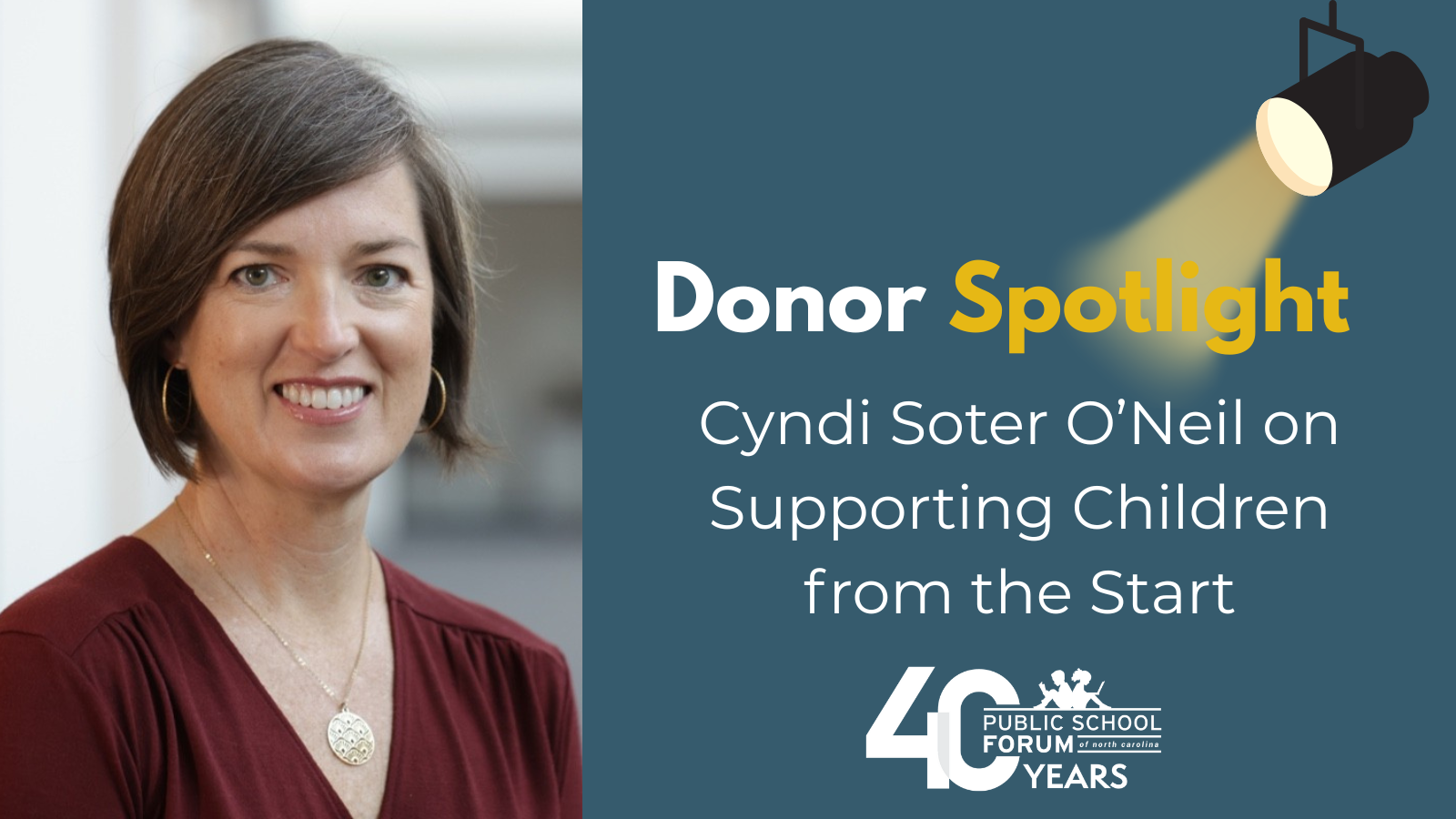 Donor Spotlight: Cyndi Soter O’Neil on Supporting Children from the ...